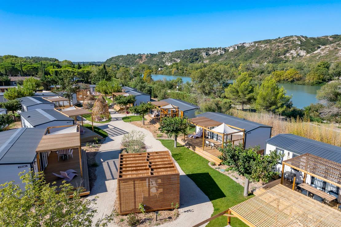 Campingplatz Camping Sandaya - L'île Des Papes in Languedoc-Roussillon ...