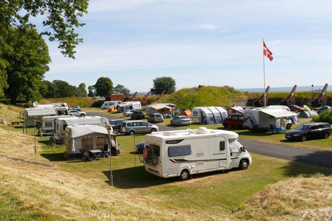 Campingplatz Camping Charlottenlund Fort in Seeland - camping.info