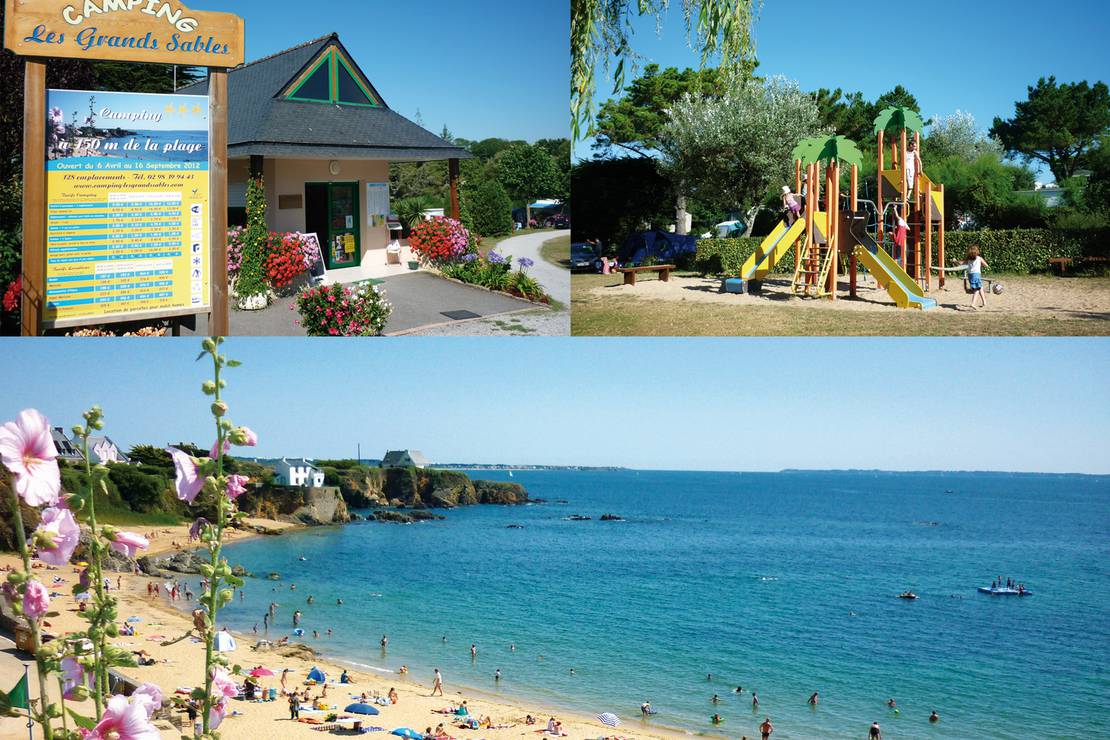 Campingplatz Camping les Grands Sables in Bretagne - camping.info