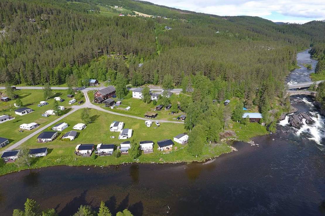Campsite Fossen Camping Fagernes in East Norway - camping.info