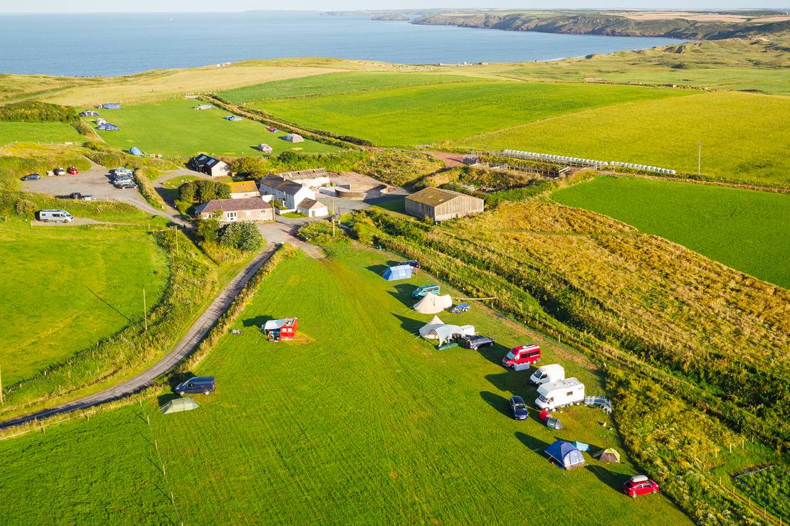Campsite Gupton Farm in Wales - camping.info