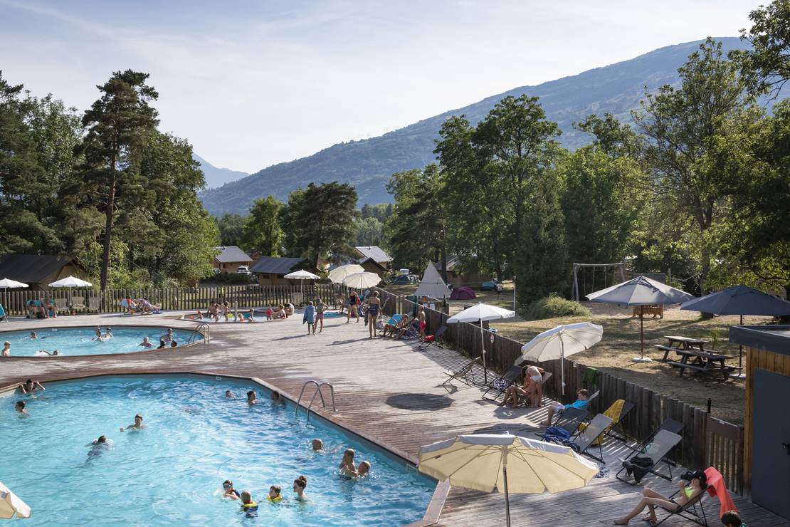 Campingplatz Huttopia Bourg-St-Maurice in Auvergne-Rhone-Alpen ...