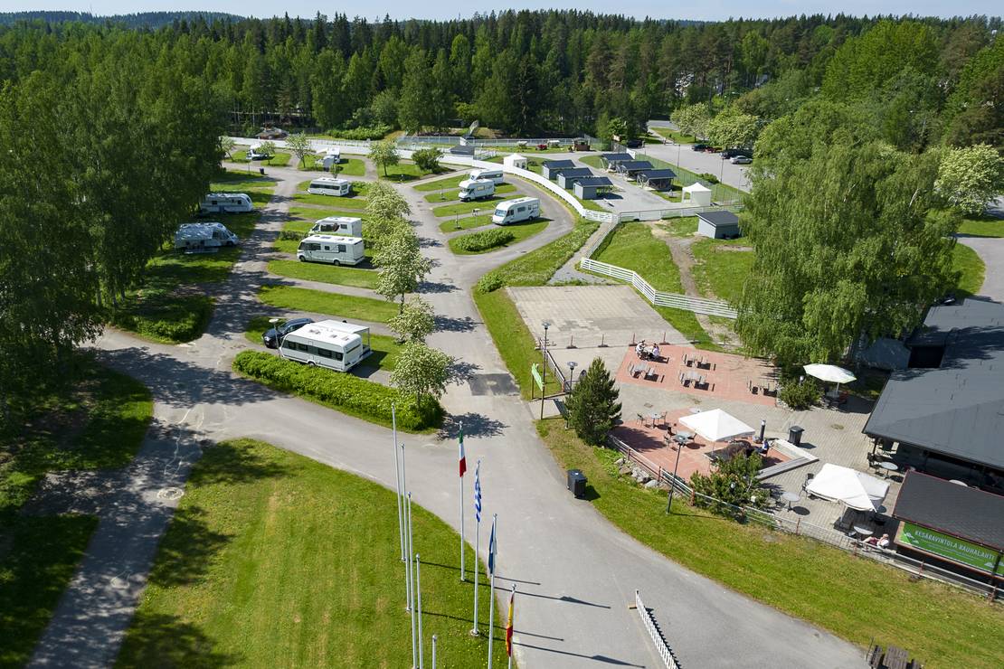 Campingplatz Rauhalahti Holiday Centre / Matkailukeskus Rauhalahti in ...