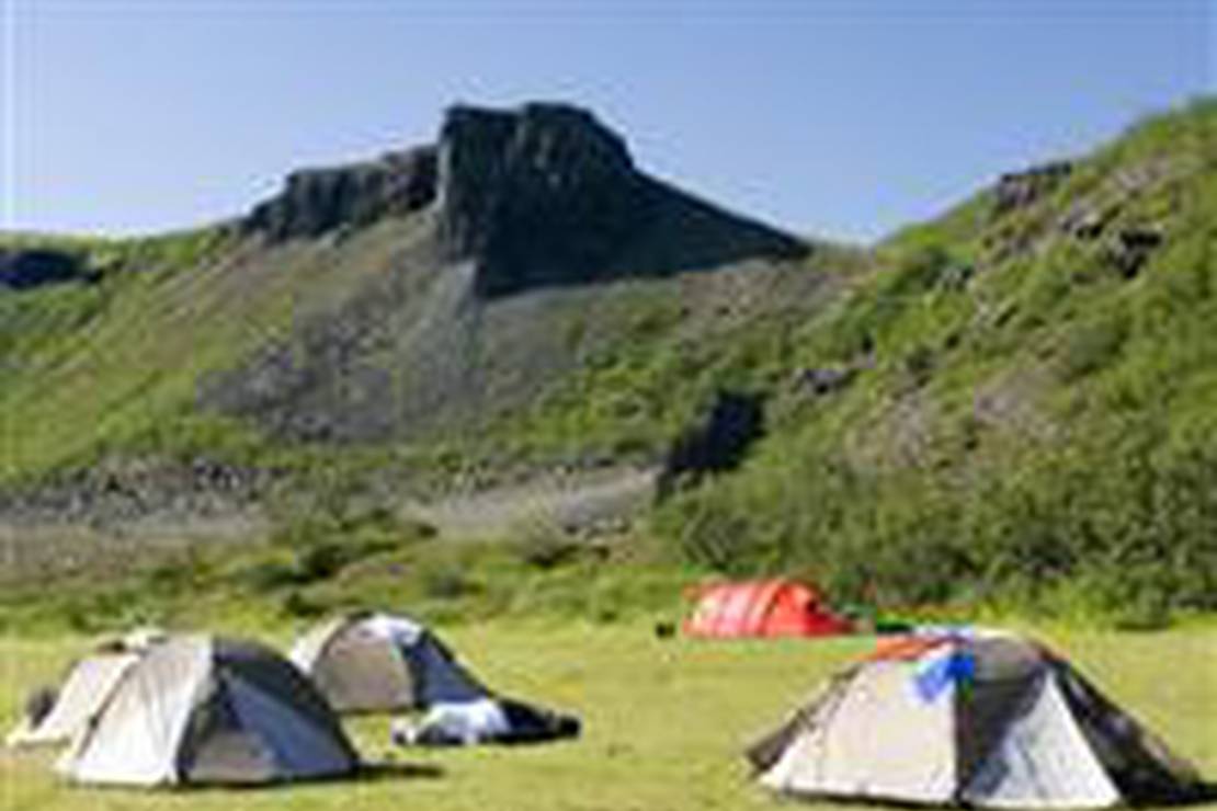 Campingplatz Tjaldsvæðið Ásbyrgi og Vesturdal in Island Ost - camping.info