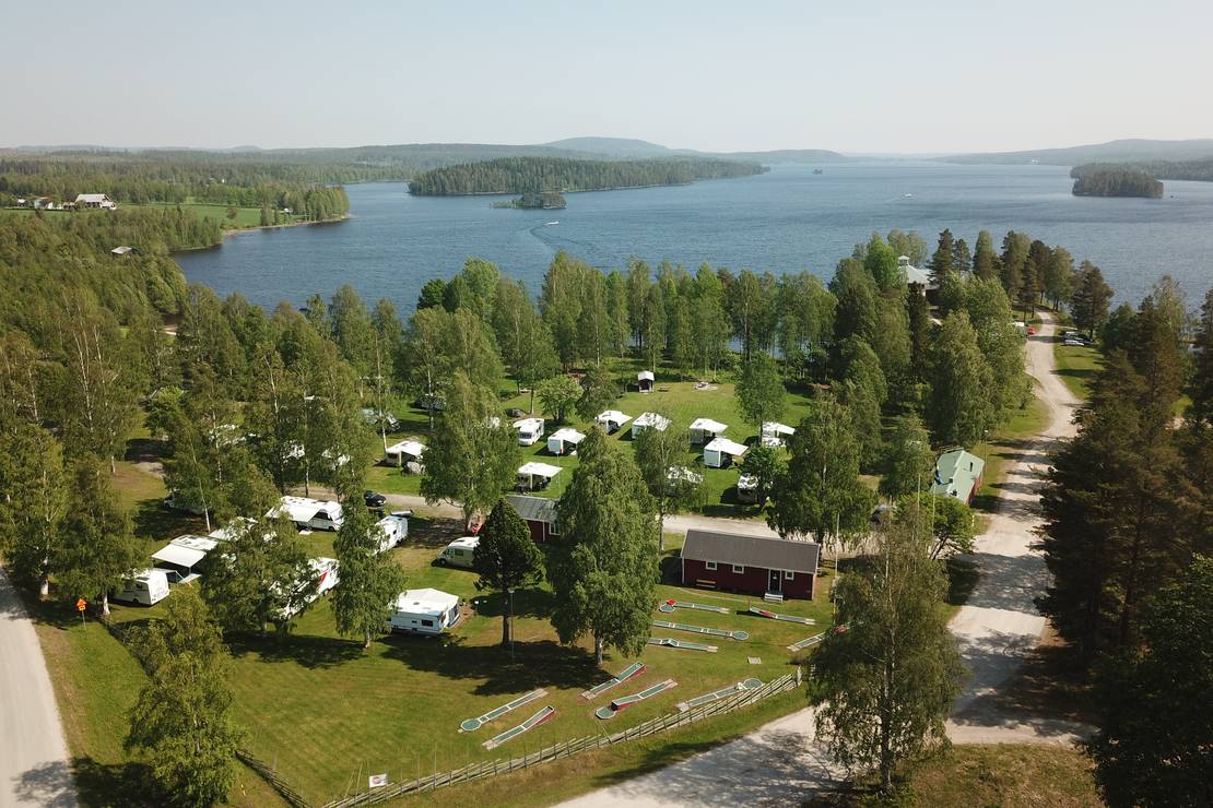 Campsite Trehörningsjö Camping & Stugor in Northland - camping.info